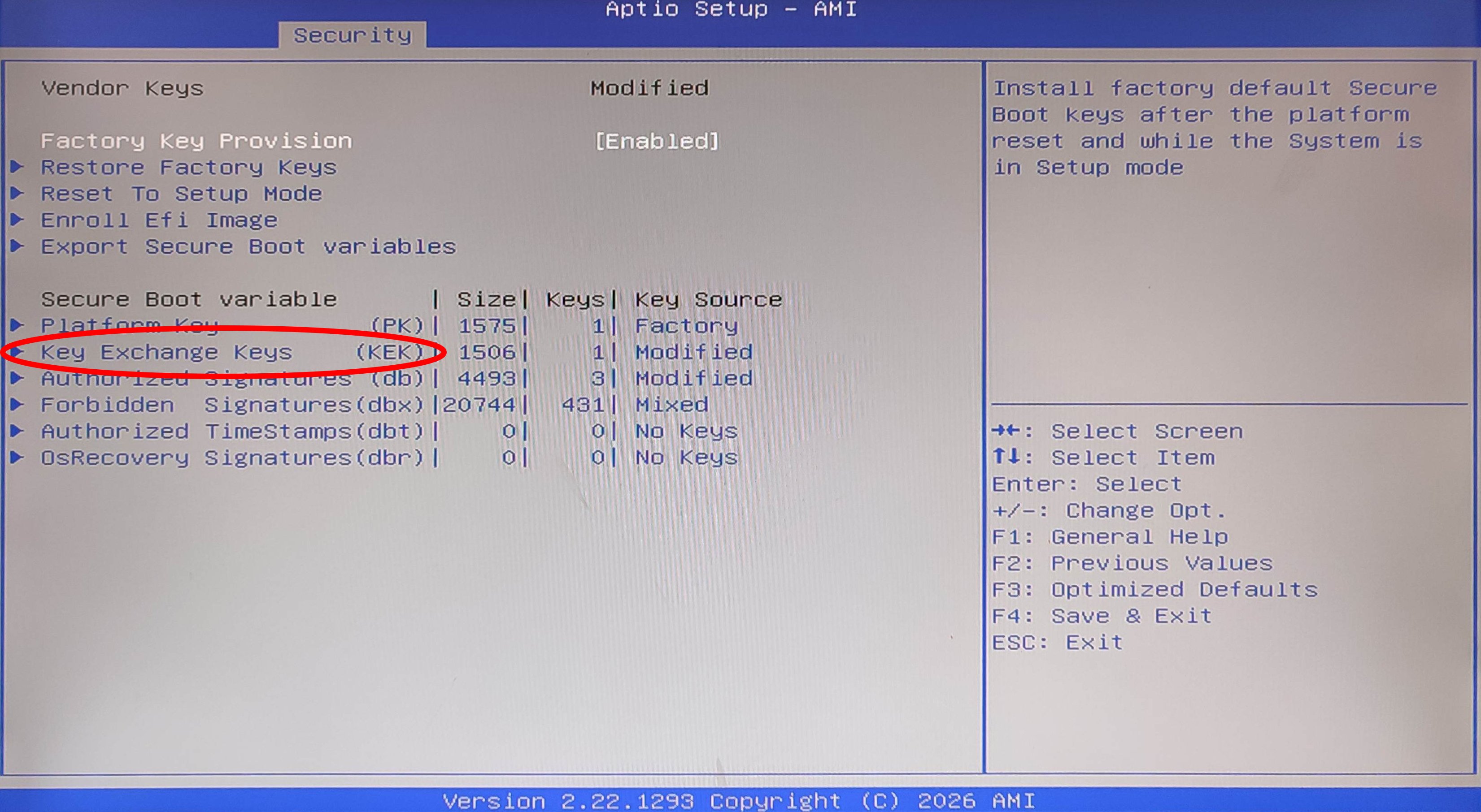 Update der UEFI Secure Boot Zertifikate für Windows